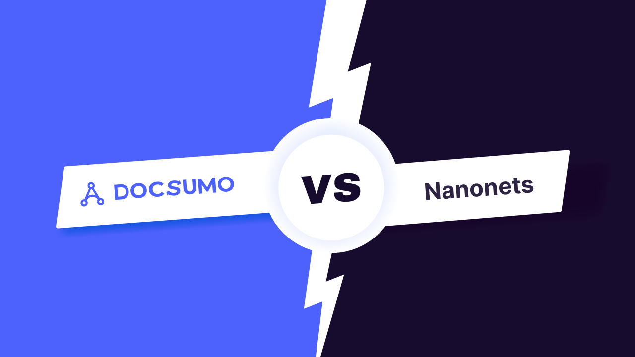 Nanonets vs Docsumo: Choosing the right intelligent document processing AI Nanonets vs Docsumo: Choosing the right intelligent document processing AI
